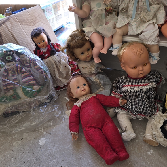 Toys | Vintage Doll Collection With Various Outfits | Poshmark